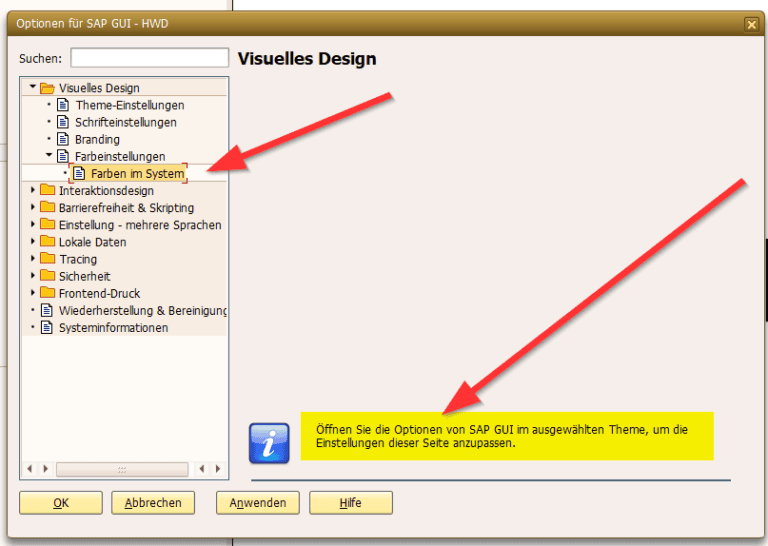 SAP-GUI: Farbe pro System - so einfach geht das